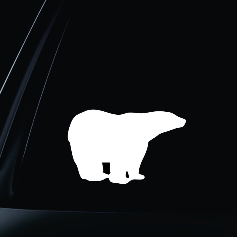 Polar Bear Decals - Etsy