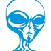 Alien Head 0002 Vinyl Decal Sticker. Window Decal. Alien - Etsy