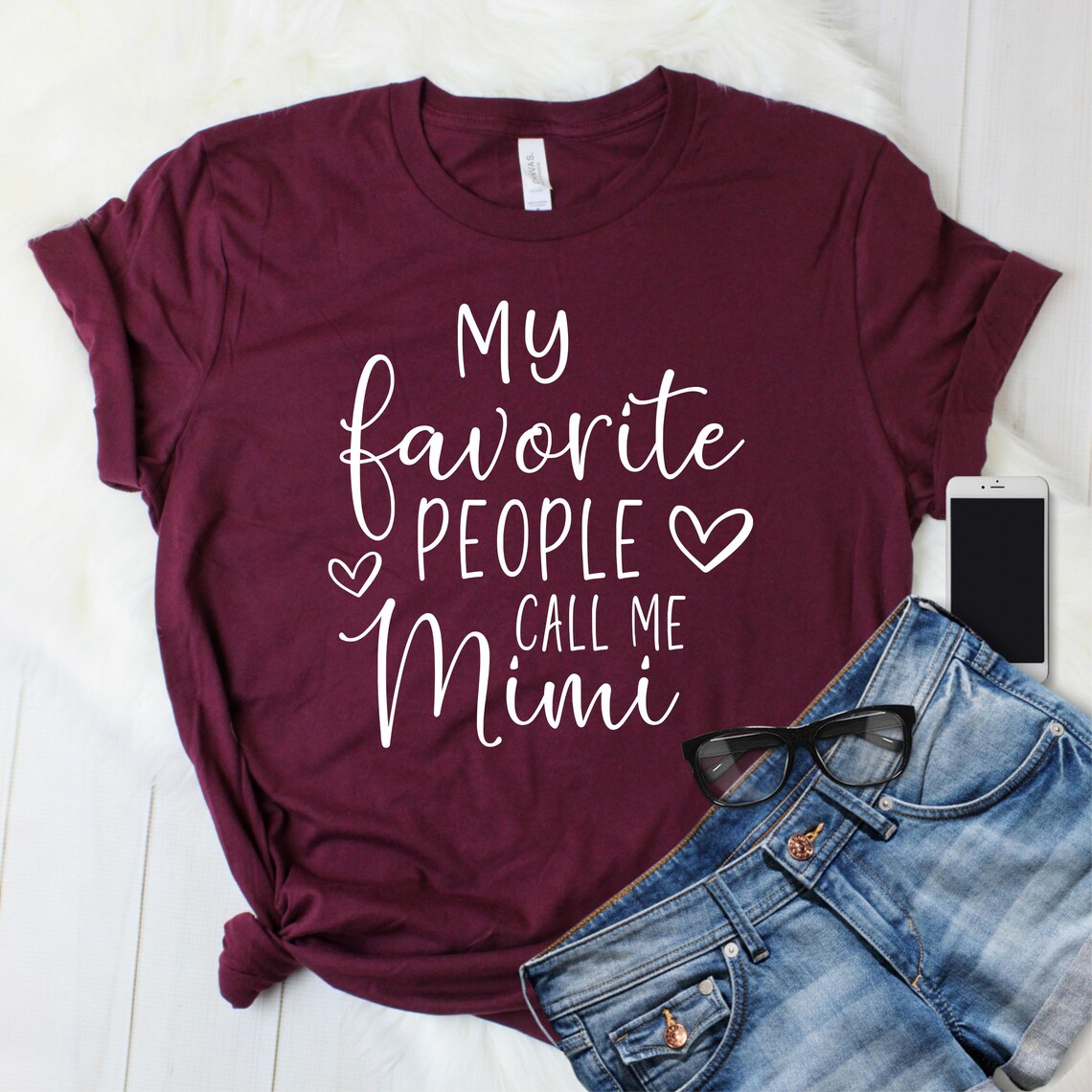 My Favorite People Call Me Mimi Shirt. Mimi Shirt. Gift for - Etsy
