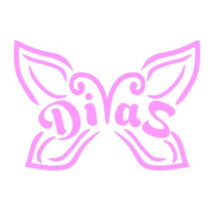 Butterfly Divas Vinyl Decal Car Truck Window Wall Glass Laptop - Etsy