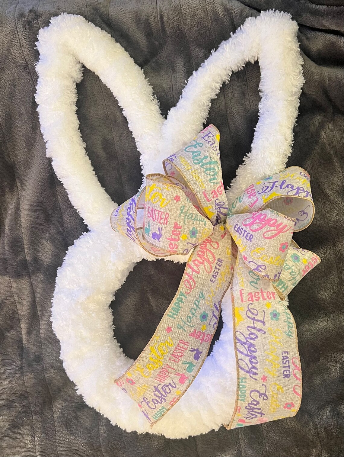 Easter Bunny Wreath - Etsy