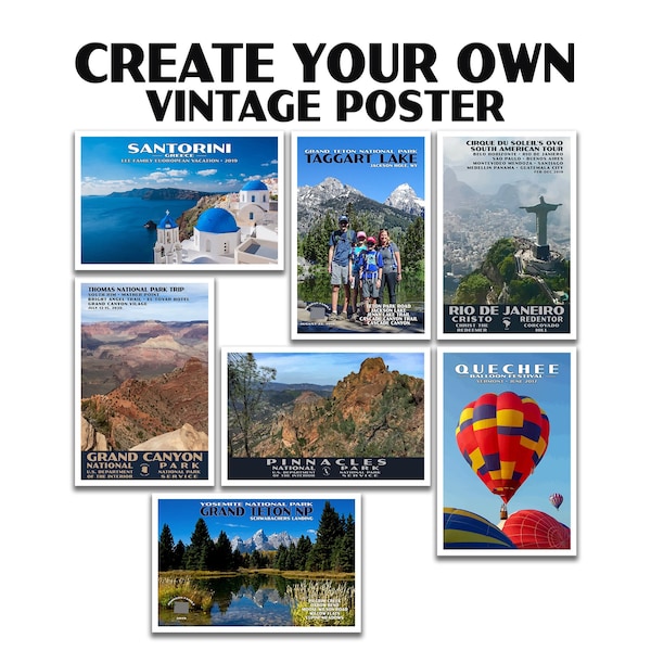 Travel Poster - Etsy