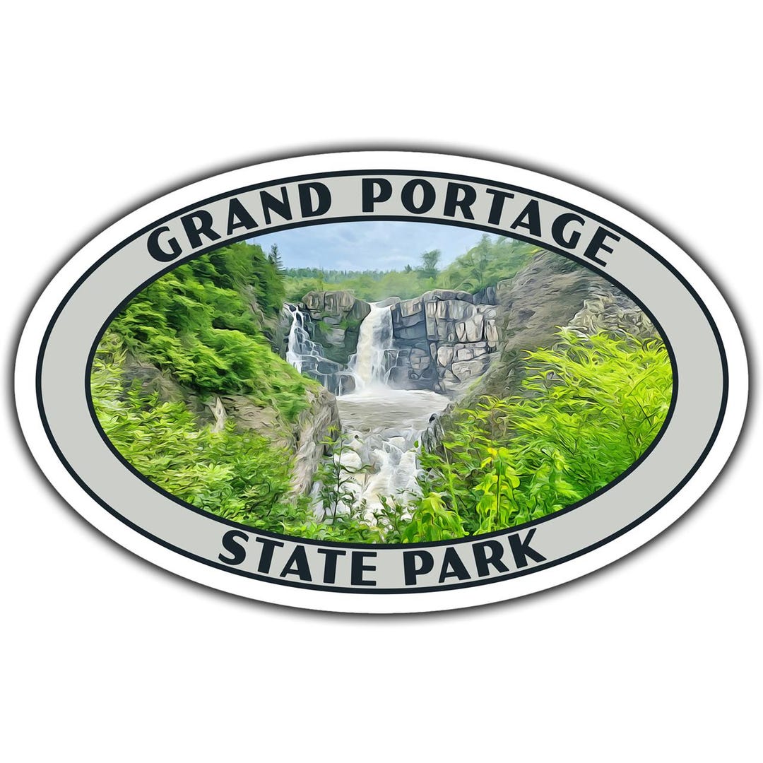 Grand Portage State Park Sticker | Grand Portage Sticker | Vinyl ...