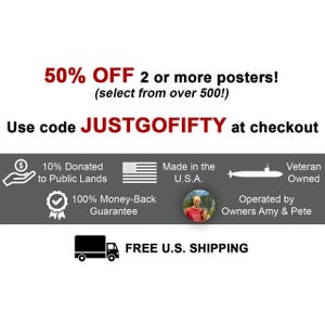 Chugach State Park Poster | Vintage WPA Style Travel Poster | 8" X 10 ...