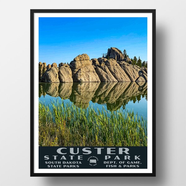 Custer State Park Poster - Etsy
