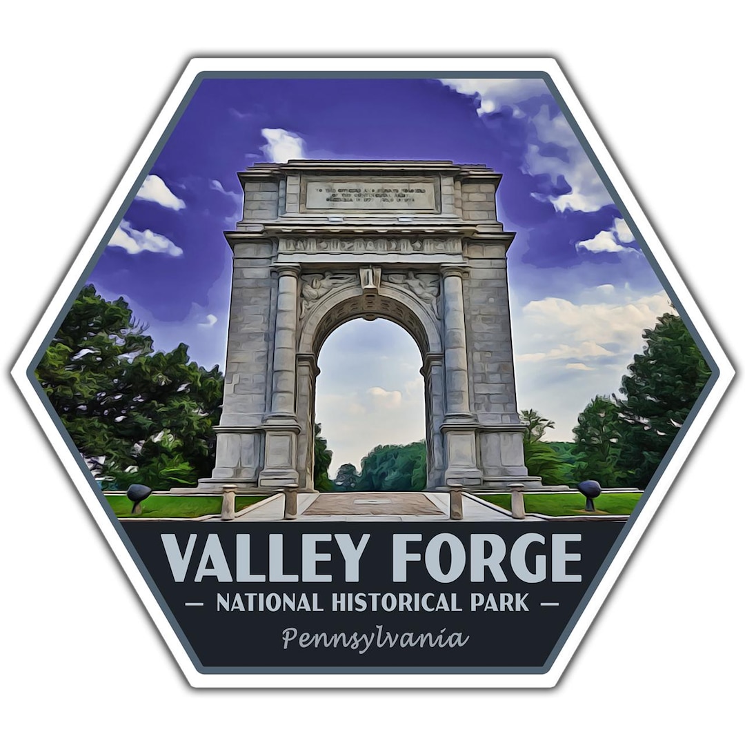 Valley Forge National Historical Park Sticker | Valley Forge | Vinyl ...