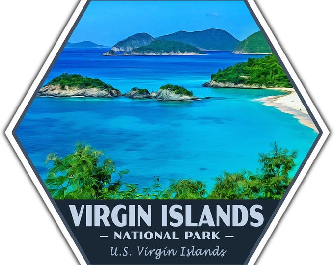 Virgin Islands National Park Sticker Vinyl Car Bumper Decal - Etsy Canada
