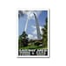 Gateway Arch National Park Poster | Vintage WPA Style Travel Poster | 8 ...