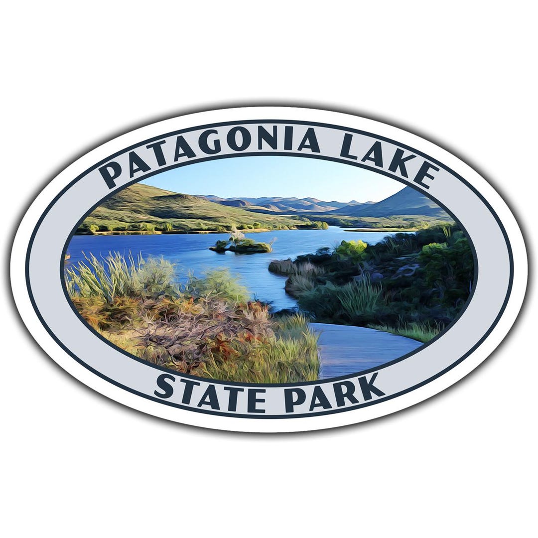 Patagonia Lake State Park Sticker | Patagonia Lake Sticker | Vinyl ...