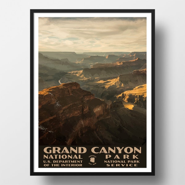Grand Canyon Poster - Etsy