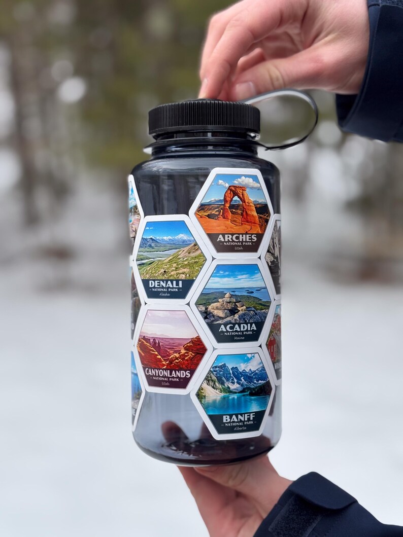 Kenai Fjords National Park Sticker | Kenai Fjords Sticker | Vinyl ...