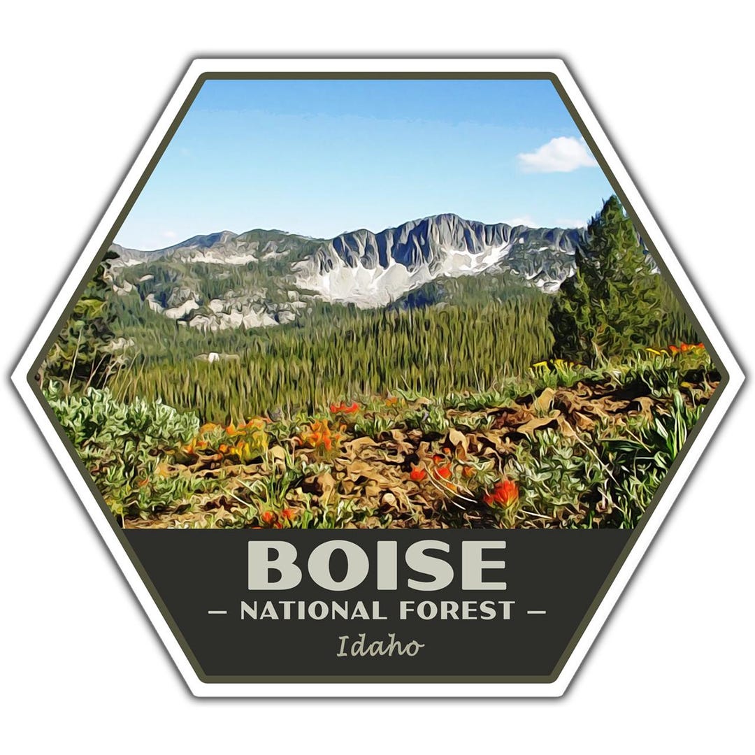 Boise National Forest Sticker | Boise Sticker | Vinyl Sticker | 2.25" X ...