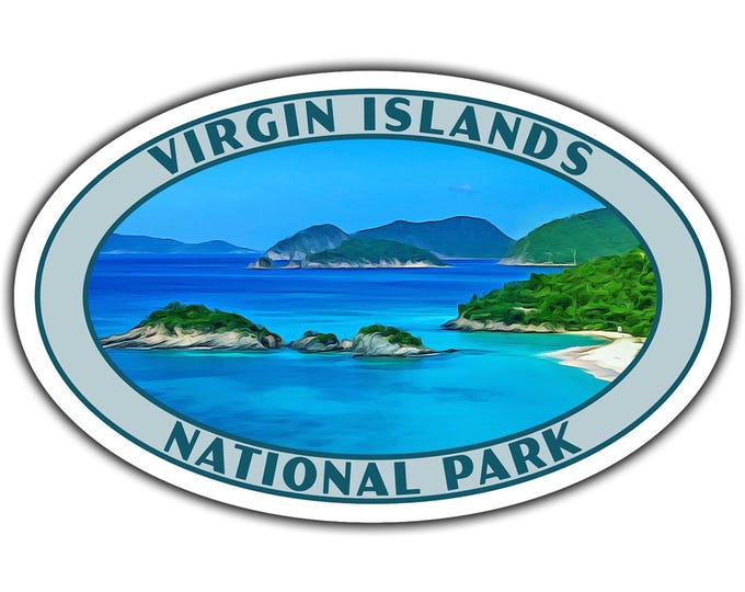 Virgin Islands National Park Sticker Vinyl Car Bumper Decal - Etsy Canada