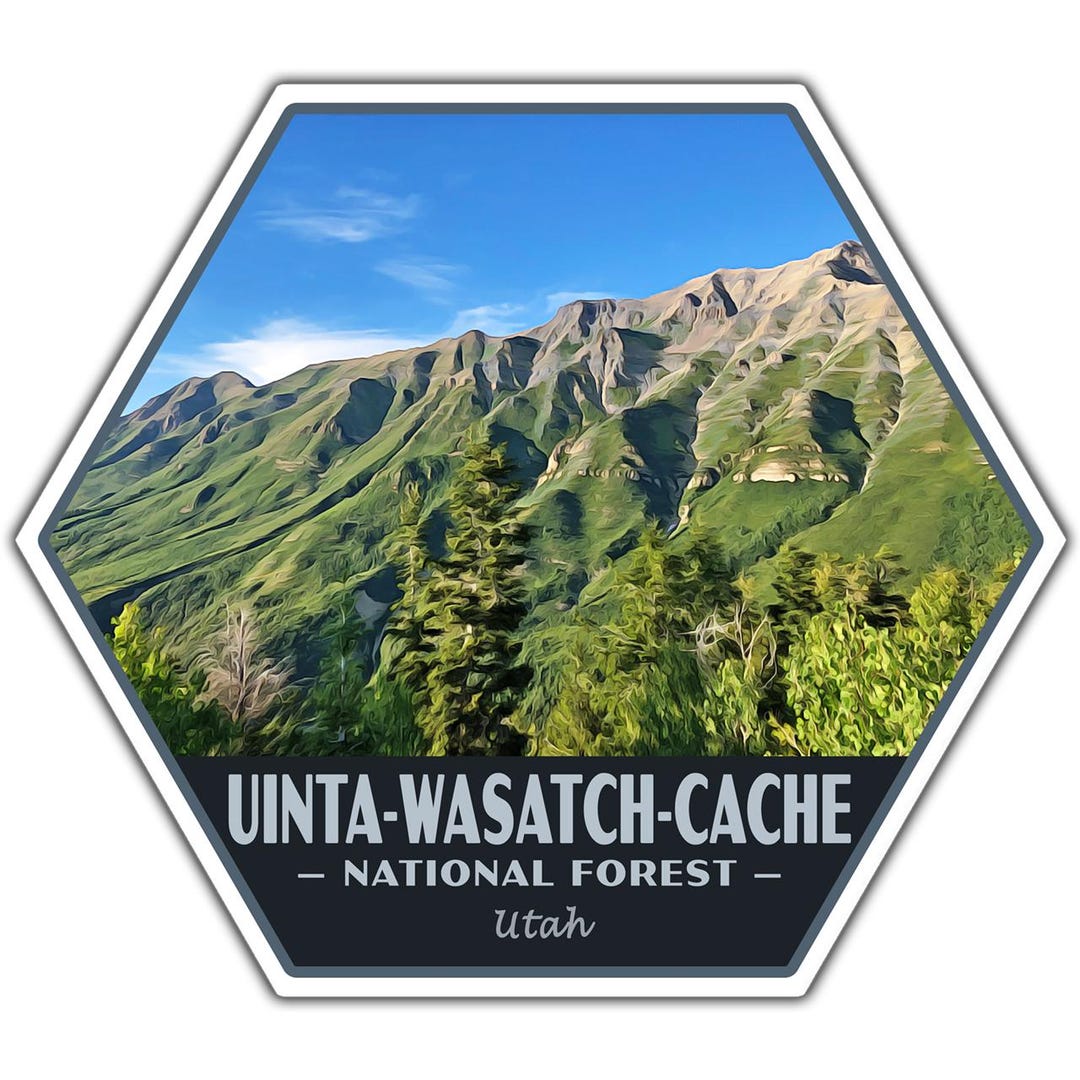 Uinta-wasatch-cache National Forest Sticker | Uinta-wasatch-cache ...