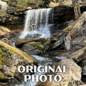 Ricketts Glen State Park Poster | Vintage WPA Style Travel Poster | 8 ...