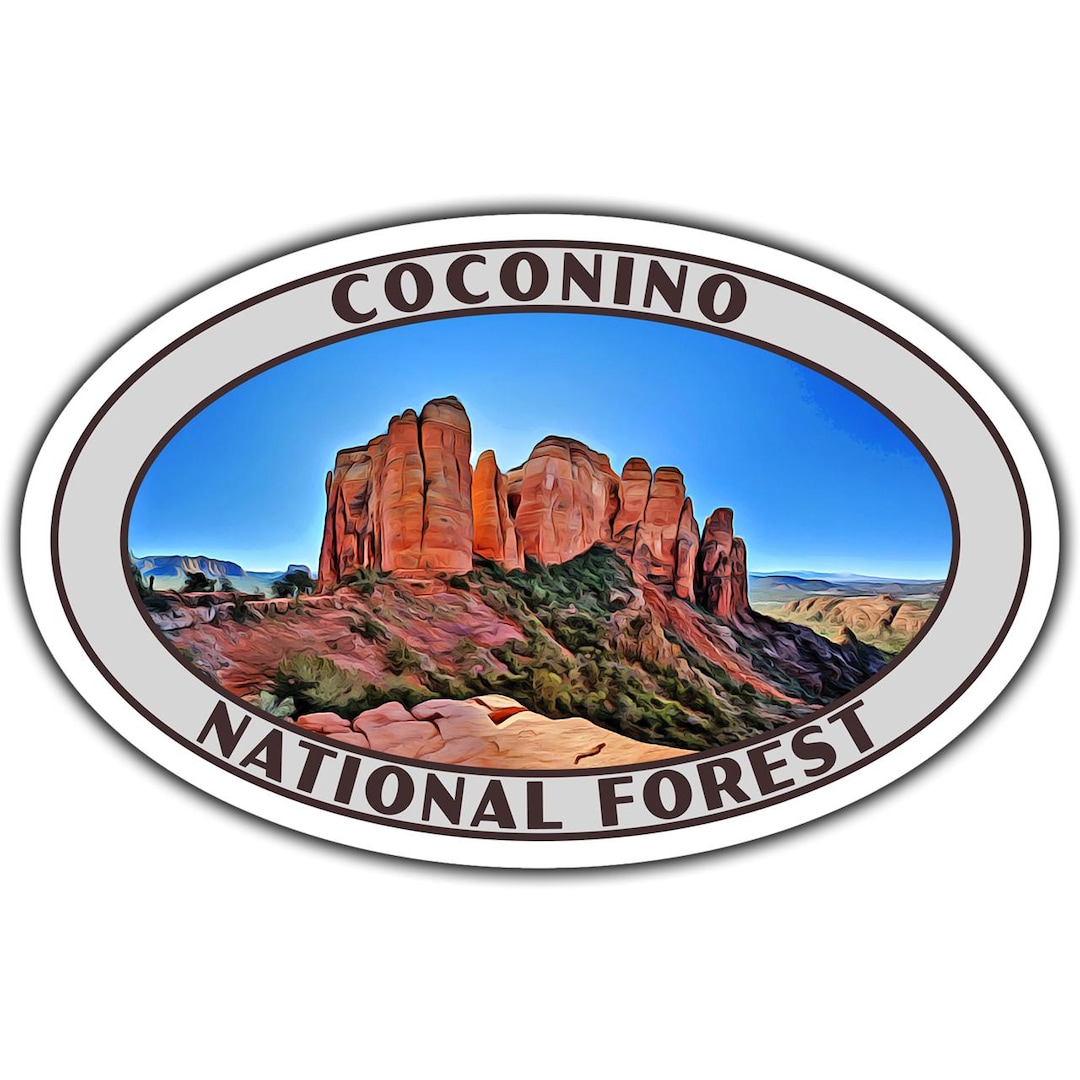 Coconino National Forest Sticker | Coconino Sticker | Vinyl Sticker | 3 ...