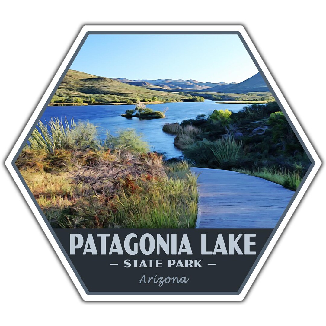 Patagonia Lake State Park Sticker | Patagonia Lake Sticker | Vinyl ...