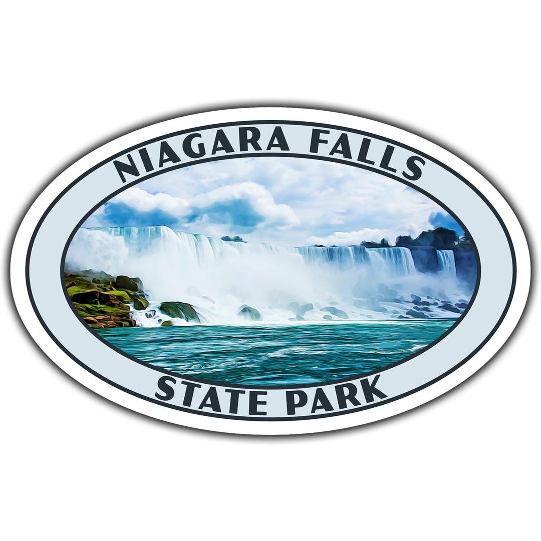 Niagara Falls State Park Sticker | Niagara Falls Sticker | Vinyl ...