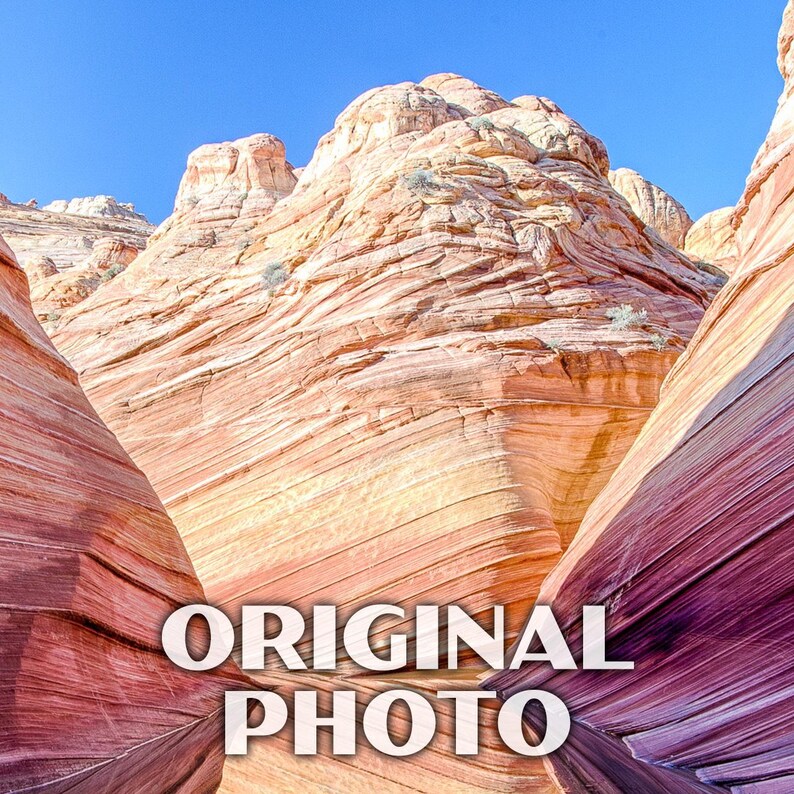Vermillion Cliffs National Monument Poster | Vintage WPA Style Travel ...