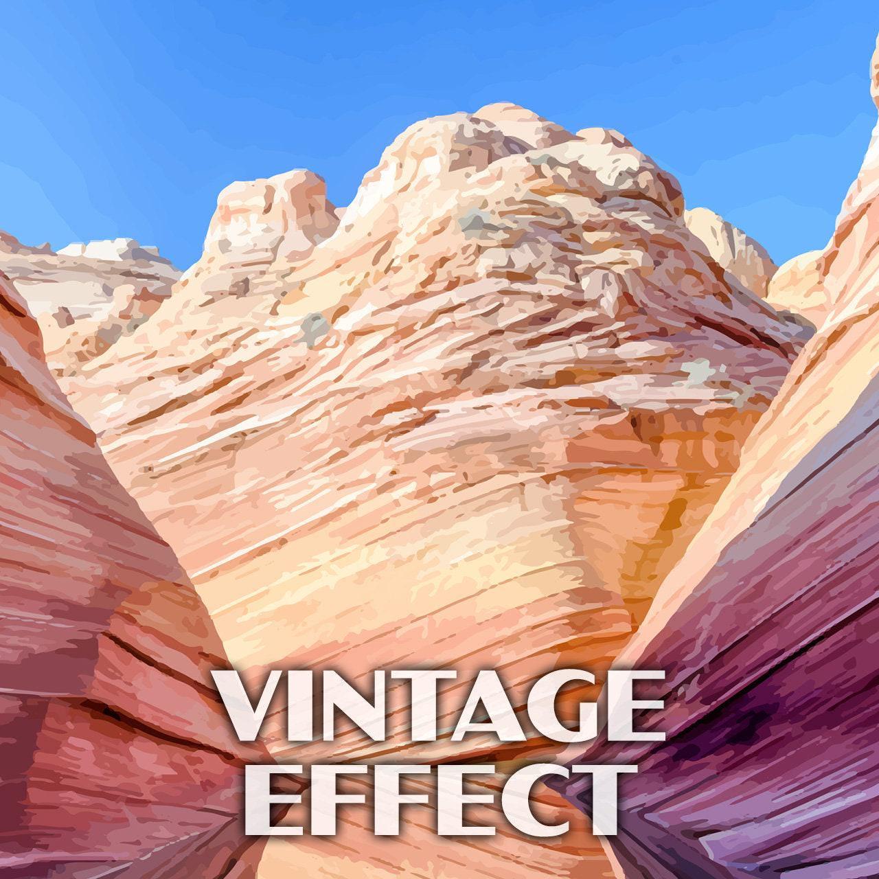 Vermillion Cliffs National Monument Poster | Vintage WPA Style Travel ...