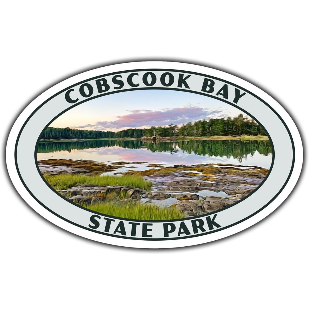 Cobscook Bay State Park Sticker | Cobscook Bay Sticker | Vinyl Sticker ...