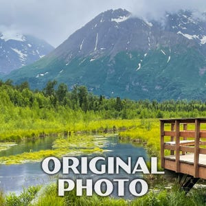 Chugach State Park Poster | Vintage WPA Style Travel Poster | 8" X 10 ...