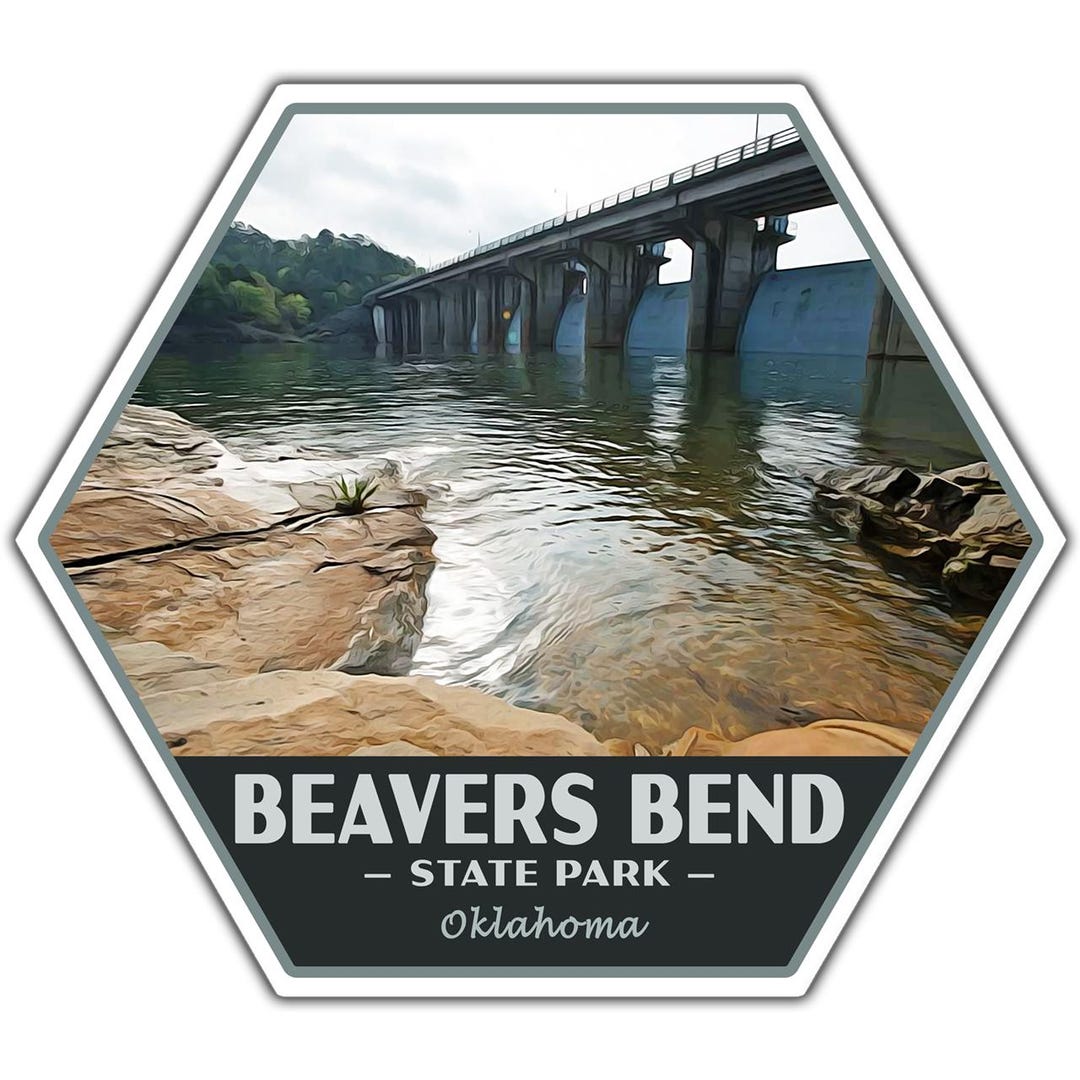 Beavers Bend State Park Sticker | Beavers Bend Sticker | Vinyl Sticker ...