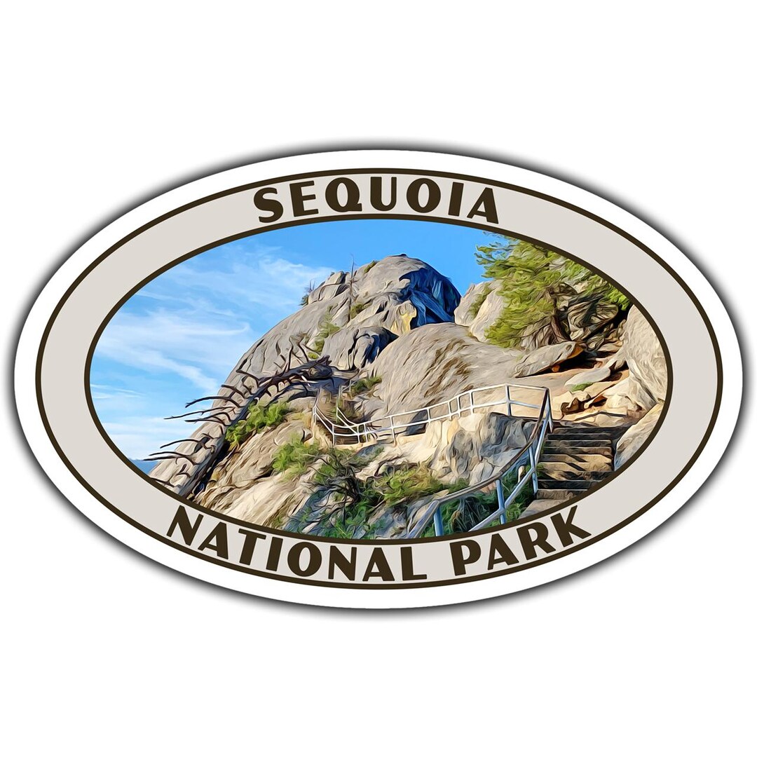 Sequoia National Park Sticker | Sequoia Sticker | Vinyl Sticker | 3.25 ...
