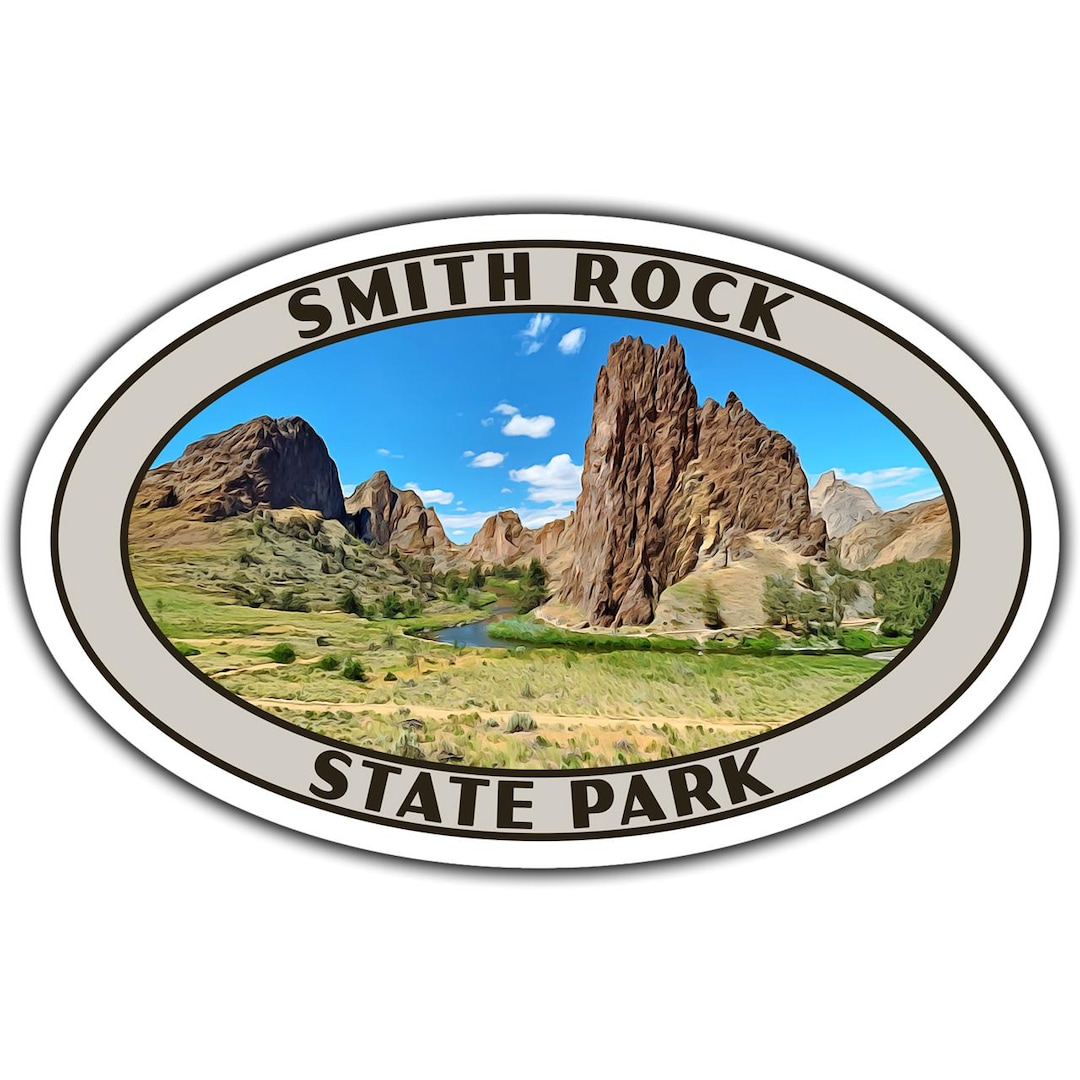 Smith Rock State Park Sticker | Smith Rock Sticker | Vinyl Sticker | 3. ...