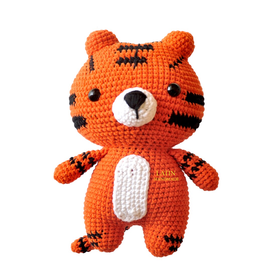 Crochet Amigurumi Stuffed Animal TIGER- Gift for Kids - A Finished ...