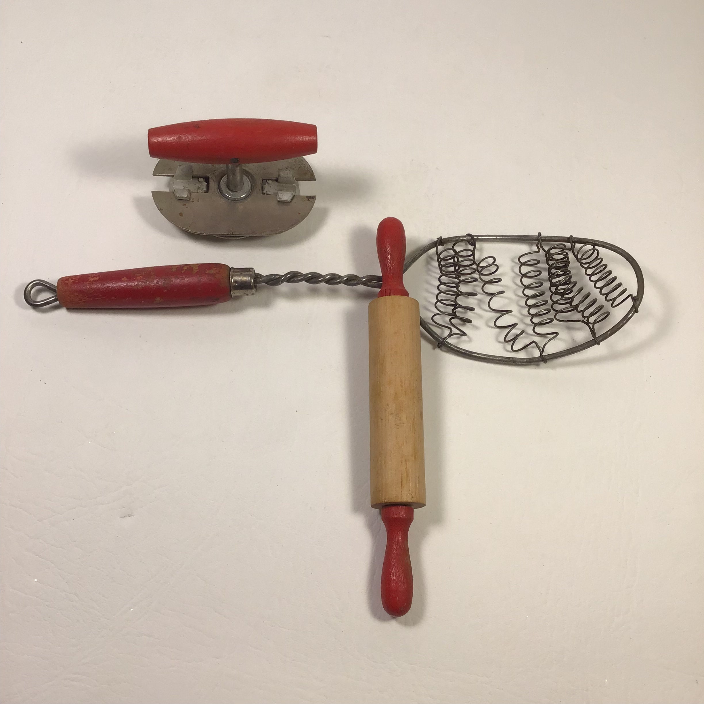 Vintage Kitchen Utensils Country Farmhouse Chippy Decor - Etsy