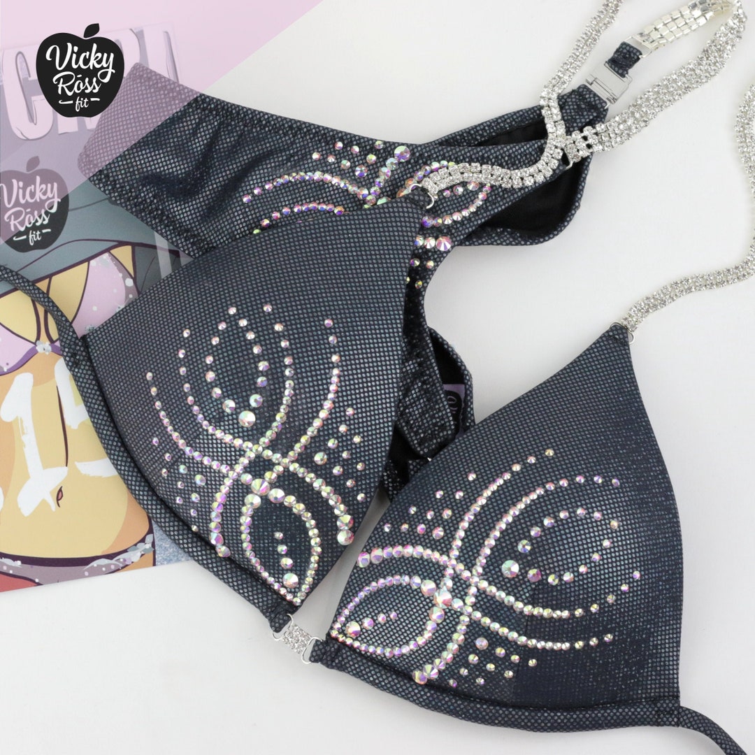 Competition Bikini Set by Vicky Ross Fit | Rhinestone Fitness ...