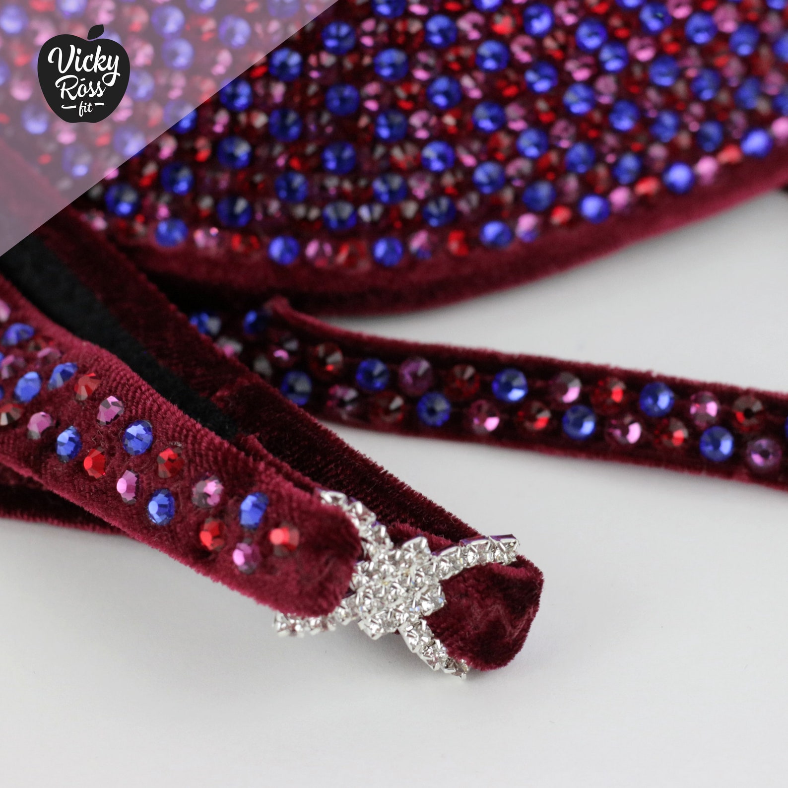 Burgundy NPC Wellness Bikini Competition Suit Pro Multi - Etsy