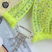 Neon Yellow NPC IFBB Fitness Bikini Competition Handmade Designer Suits ...