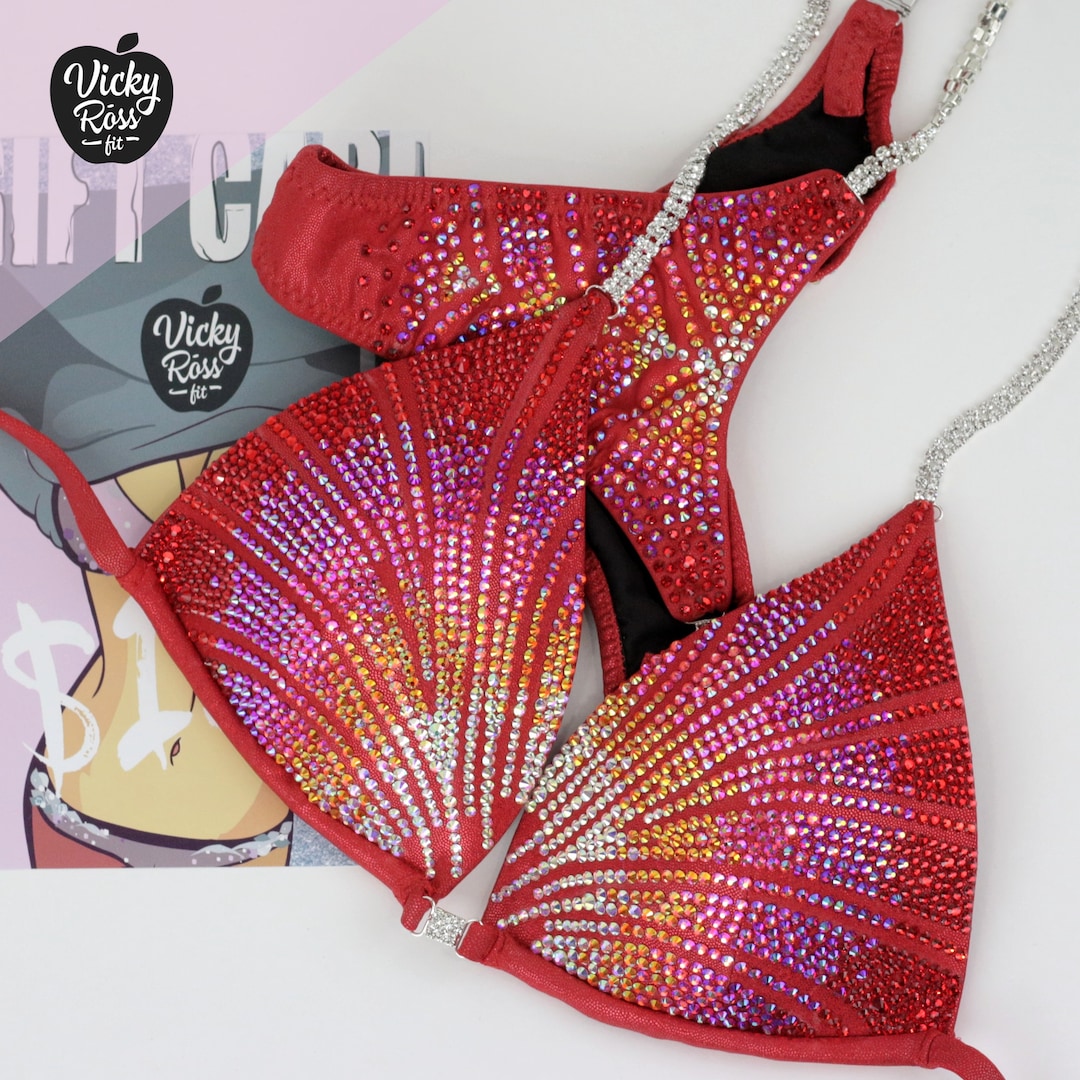 Vicky Ross Fit Bikinis Bikini Competitors Competition Suit | Stunning ...