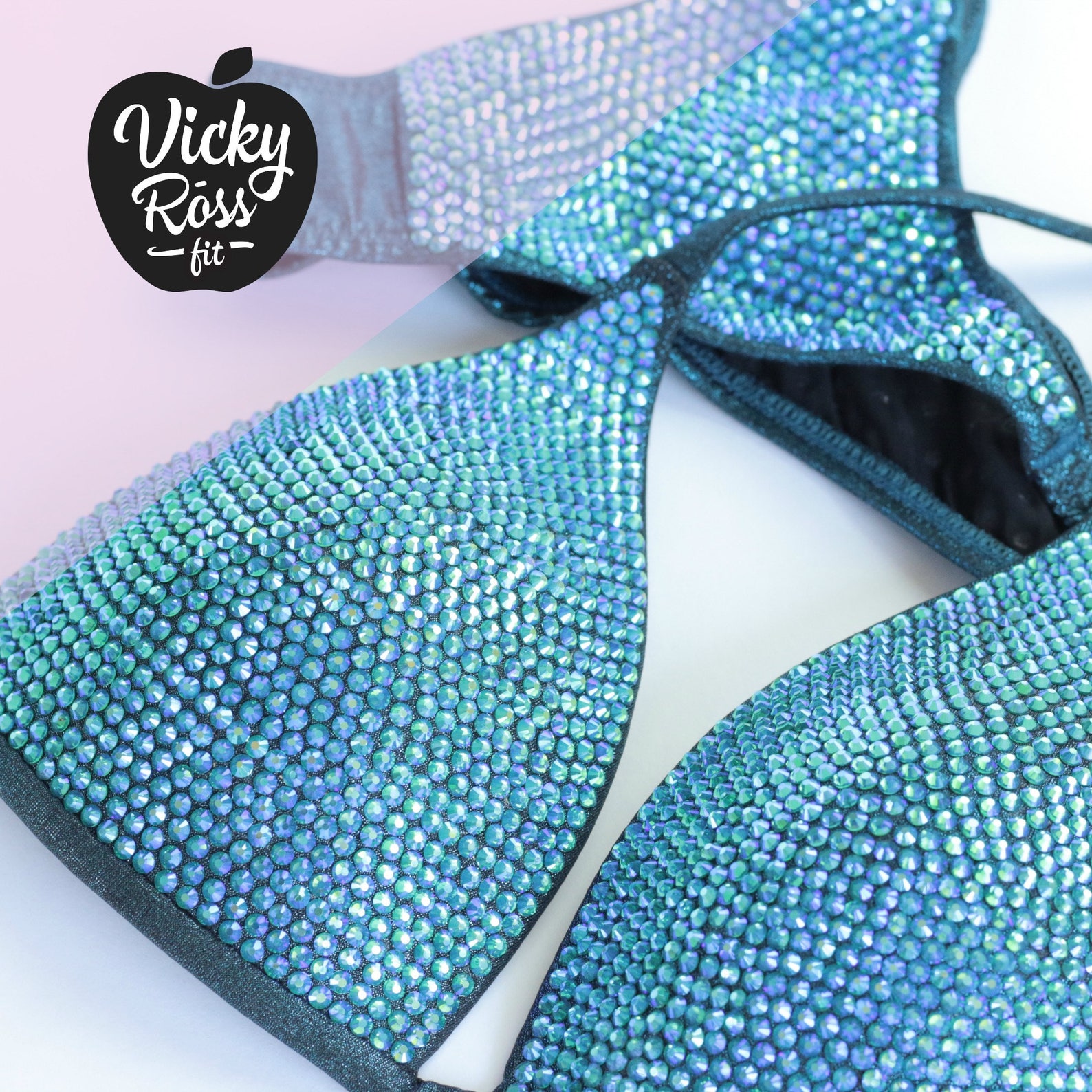 Exclusive Crystal Rhinestone Bikini Competition Suits for | Etsy