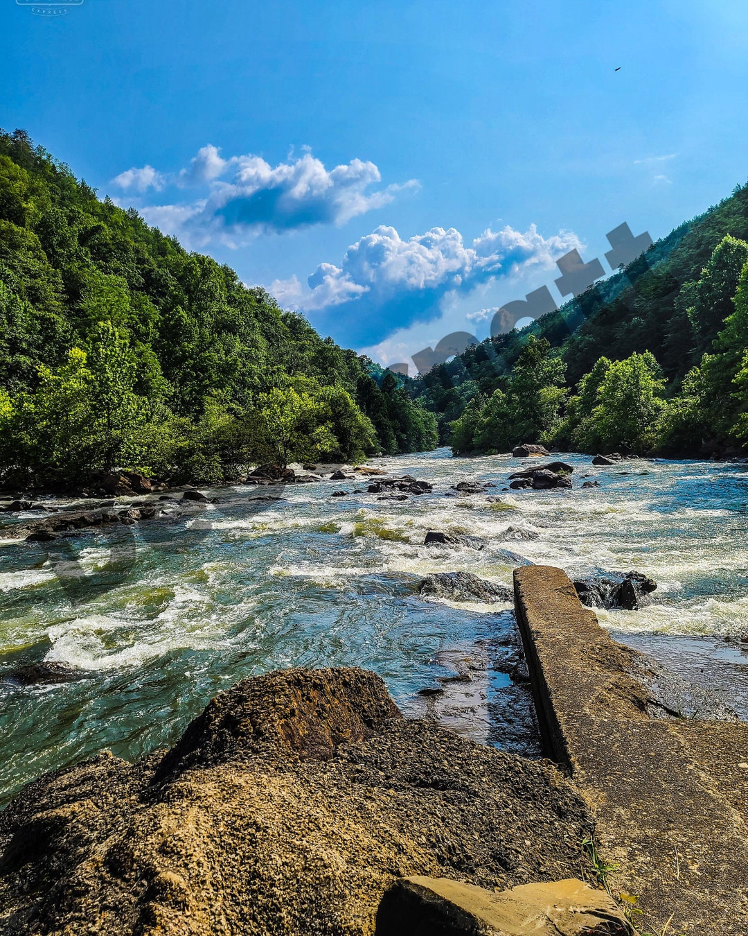 Ocoee River White Water Digital Download - Etsy