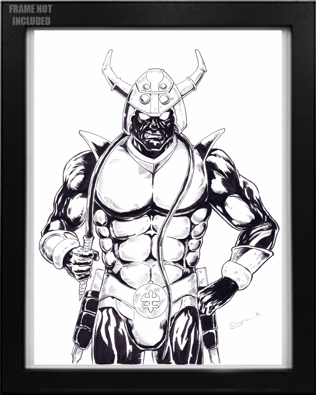 Sectaurs Spidrax, Ink Drawing - Etsy