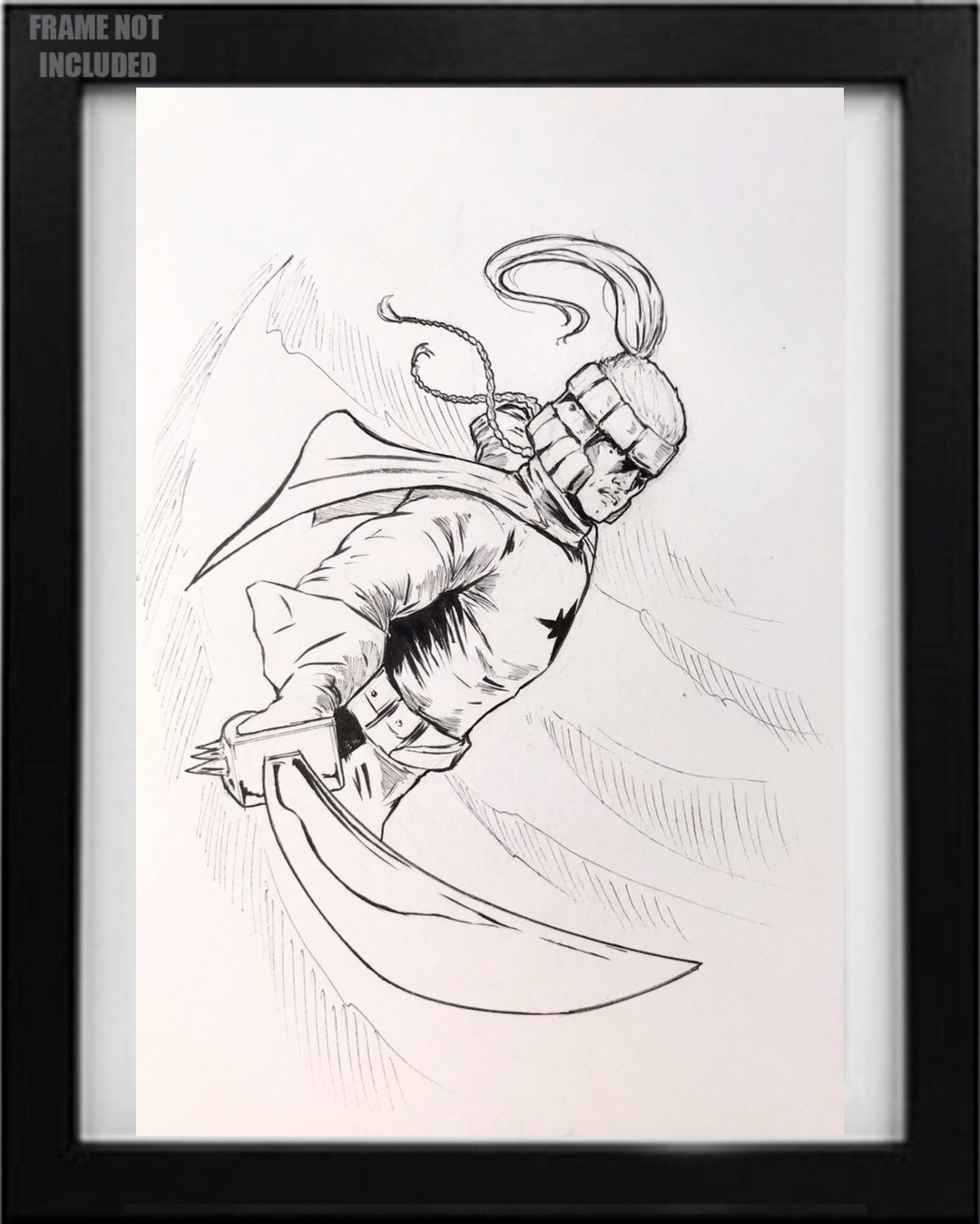 Shatterstar, X-force Ink Drawing - Etsy