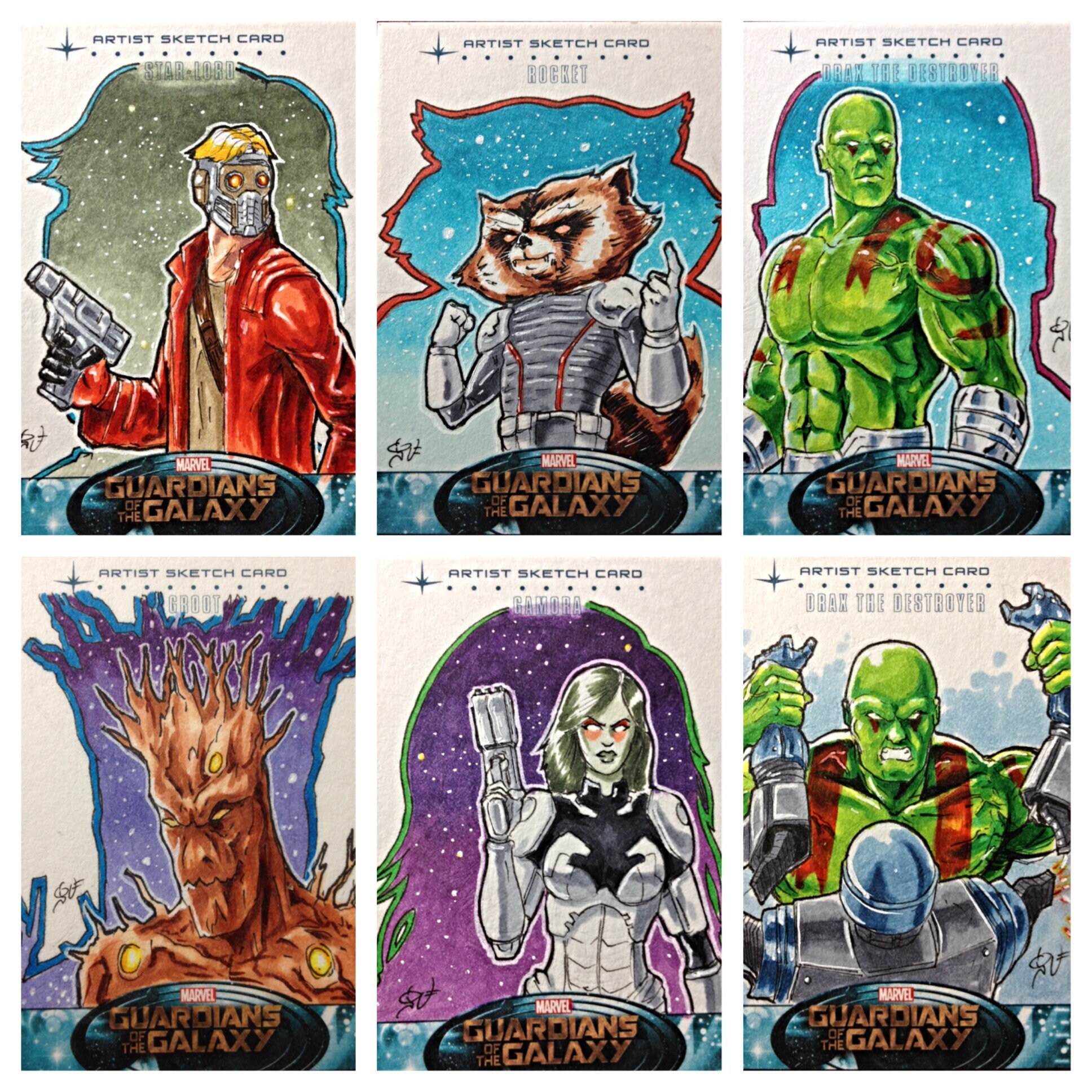 Marvel Sketch Cards
