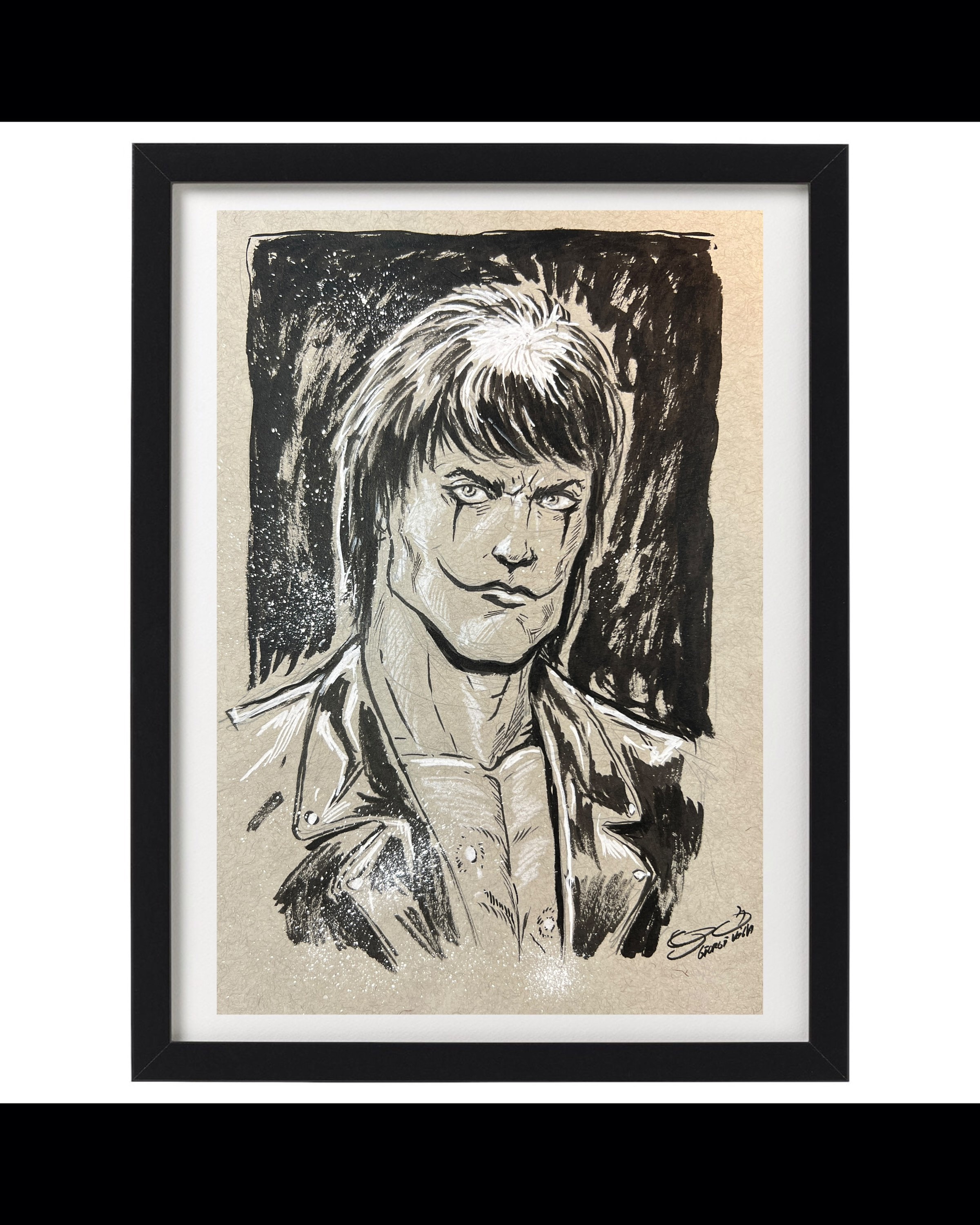 The Crow Ink Drawing - Etsy