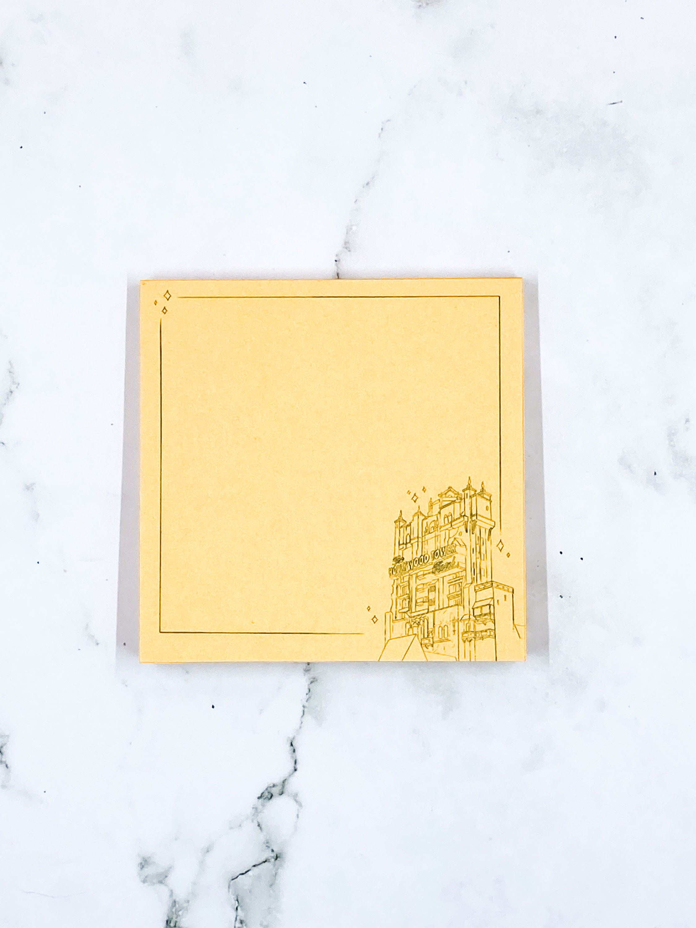 Tower Terror Memo Pads | Hollywood Studios | Cute Stationery - Etsy