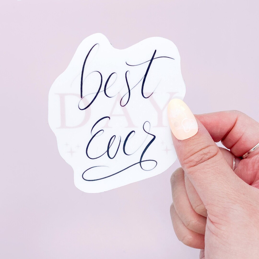 Best Day Ever Sticker | Tangled Princess Rapunzel | Wedding | Vinyl ...