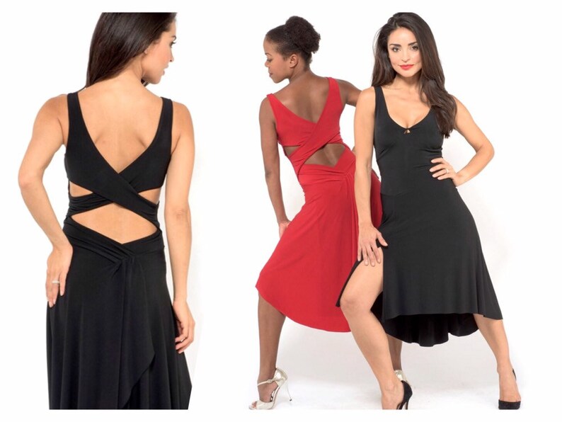 Red Tango Dress - Etsy