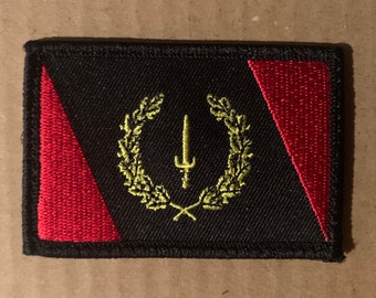 Black American Heritage Flag Patch