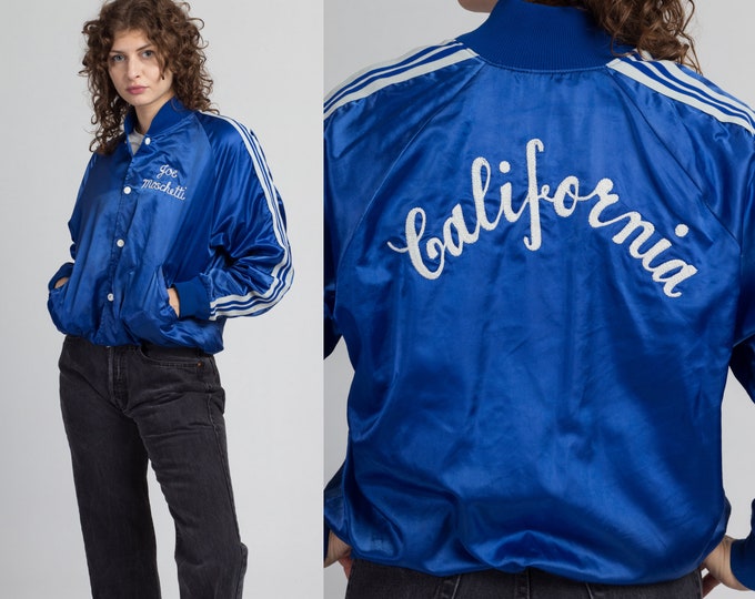 80s California Satin Varsity Jacket - Men's Medium, Women's Large ...