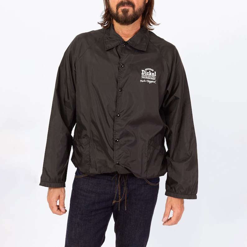 Vintage 80s Merle Haggard and the Strangers Windbreaker - Large | Ain't ...