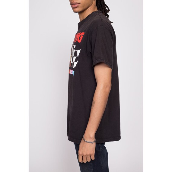 90s Tasmanian Devil NASCAR Racing T Shirt - Medium | … - Gem