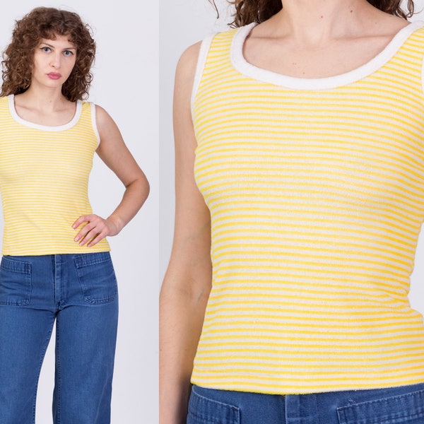 Terry Cloth Tank Top - Etsy