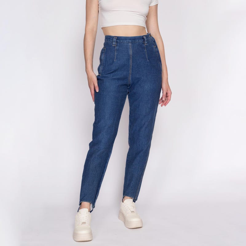 Jeans With M on Back Pocket - Etsy